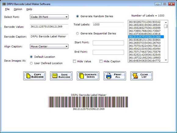 Barcode Label Maker - Download von heise.de