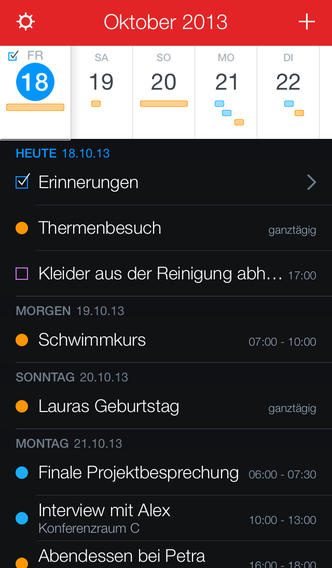 Fantastical for iOS - Gratis-Download | Heise