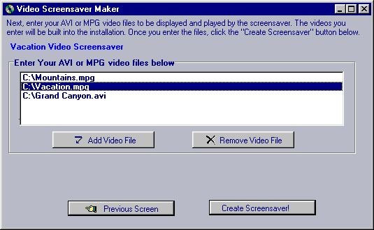 Video Screensaver Maker - Download von heise.de